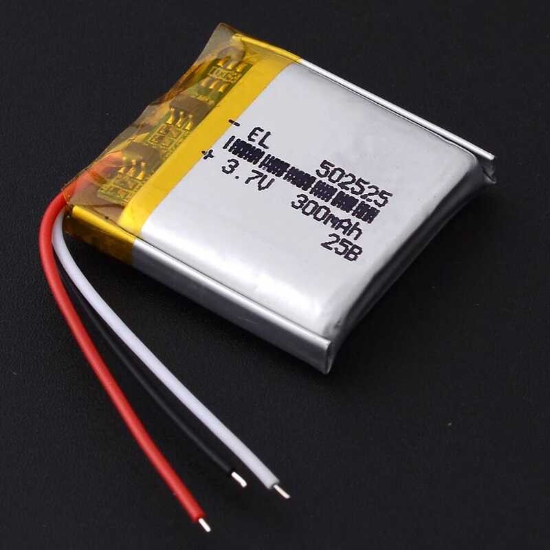 3.7V 200mAh 3es 402525 lithium Li ion polymer rechargeable battery ...