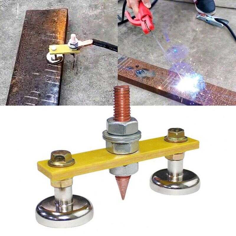 Welding Ground Magnet Strong Large Suction Clamp For Machine | Shopee ...