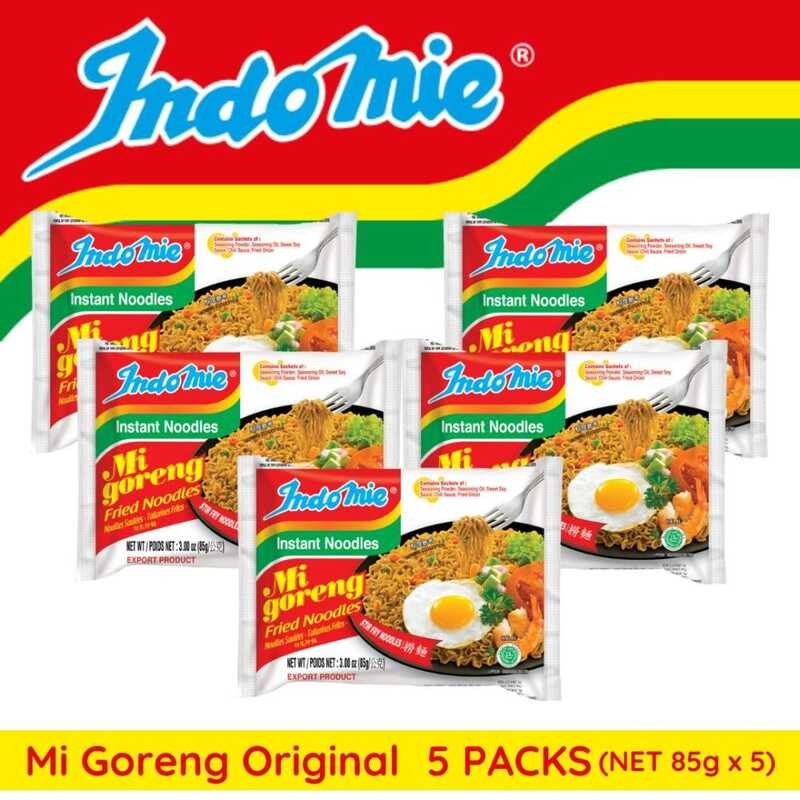 Indomie Mi Goreng Original Delicious-Tempting Stir Fry Instant Noodles ...