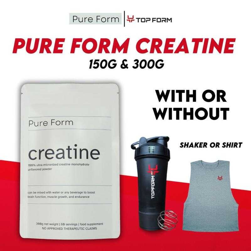 Pure Form Creatine Monohydrate Healthcare Supplement Fitness | Shopee ...