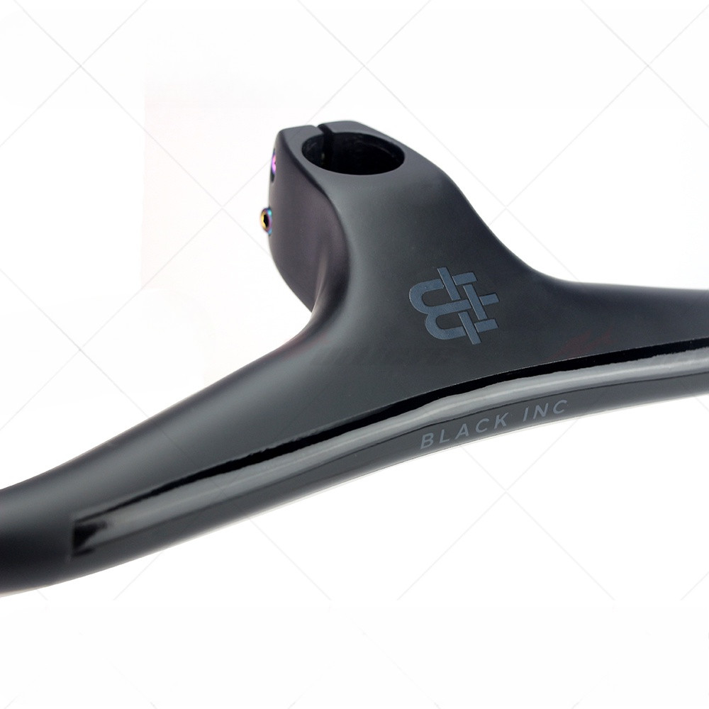 Black Inc Full Carbon Fiber MTB Bicycle Riser One-shaped Integrated ...