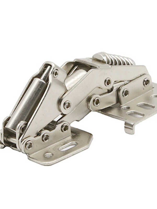 Pop-up No-Slot Bridge Type RV Hinge, Buffer Damper Cabinet Door Hinge ...