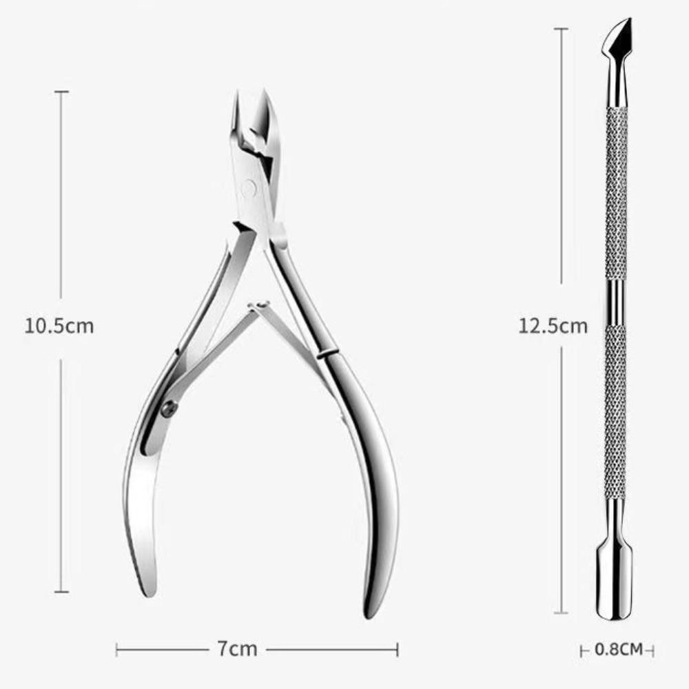 2pcs Manicure Tool Set Professional Dead Skin Cutters Manicure Dead ...