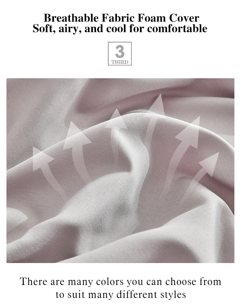 Soft Foam Cover With Zipper Plain Single Mattress Protector Semi-Single ...