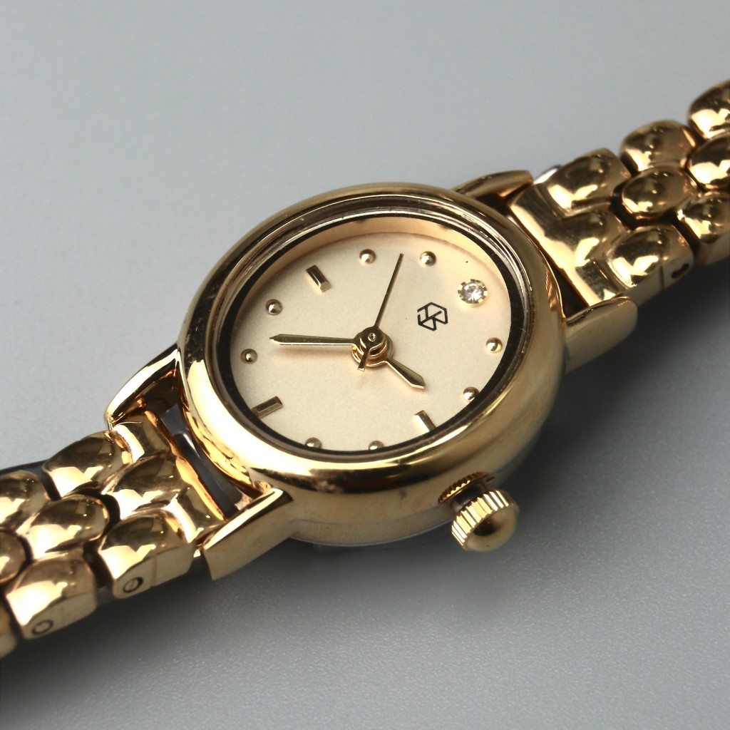 HB Jewelry SOLARA Small Minimalist Retro Oval Beans Thin Strap Fashion ...