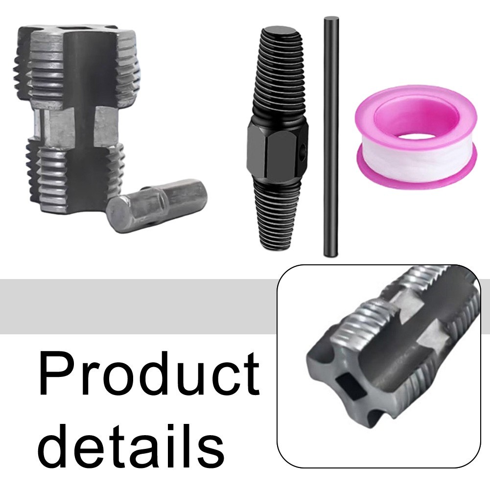 YFBG. Dual-Head PPR Pipe Threading Tool And Screw Extractor for 1/2in ...