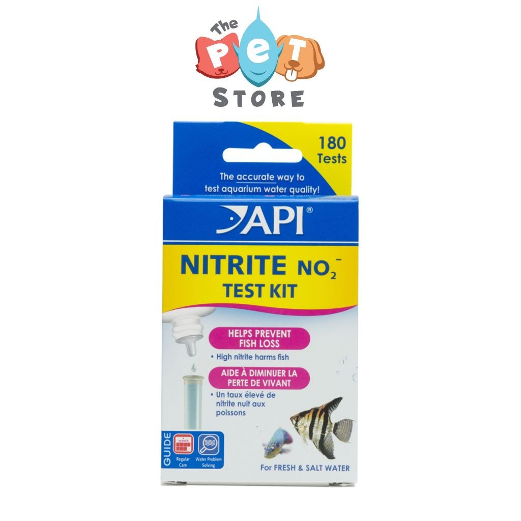 API NITRITE NO2 Test Kit 180 Tests (For Fresh & Salt Water) | Shopee ...