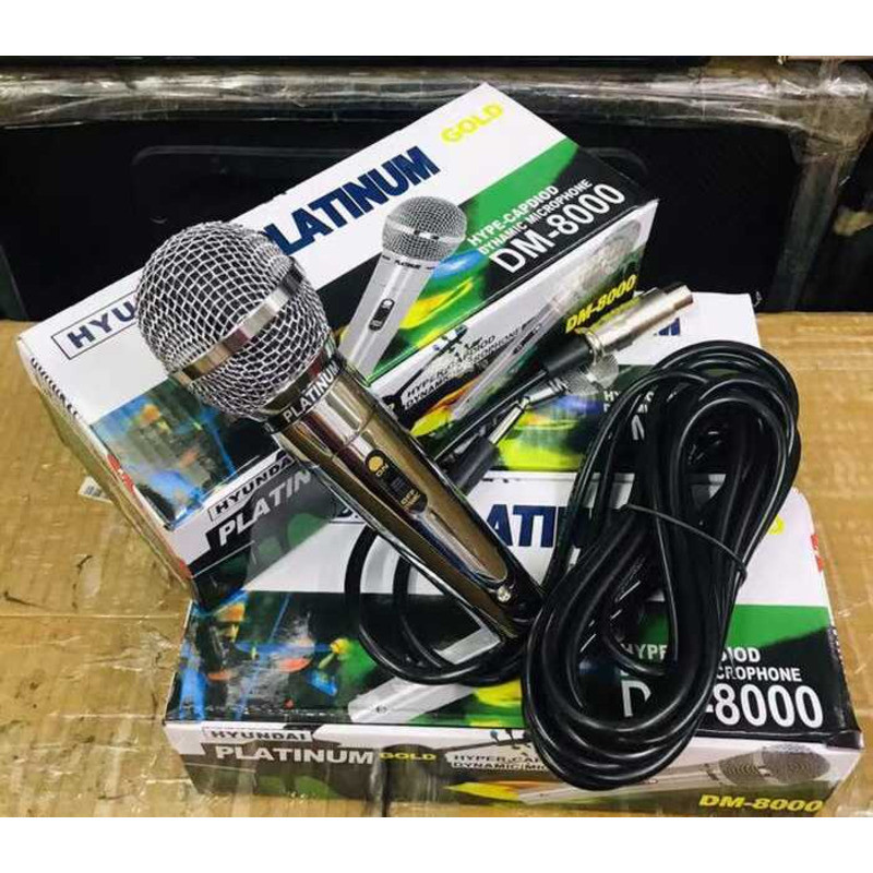 Hyundai Platinum Gold Dm-8000 Hyper-Gardioid Dynamic Microphone (Tested ...