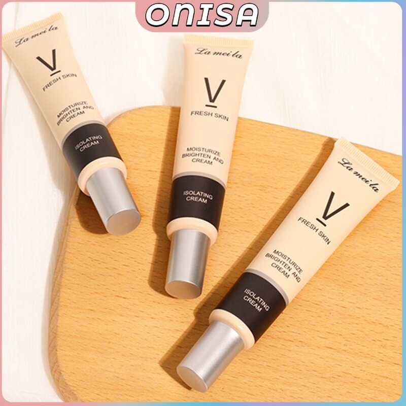 Face Primer Cream Blur Pore Color Corrector Makeup Base Moisturizing ...