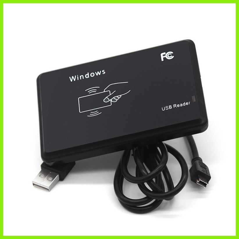 ∬ ☽ 13.56Mhz 125Khz USB Proximity Sensor Smart Contactless RFID ID Card ...