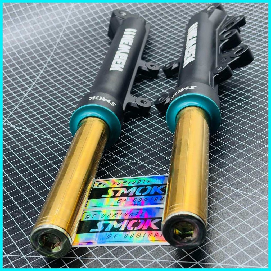 SMOK PRO GLIDE NEWGEN FRONT SHOCK ASSY NMAX BLACK/GOLD | Shopee Philippines
