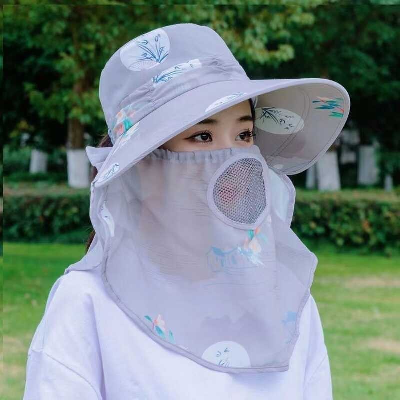 87 Hats With Large Brims Protection Hats Summer Face Covering Uv
