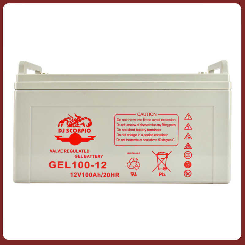 LY SOLAR BATTERY 12V 100Ah (Dj Scorpio) - Vae Regulated Solar Gel ...