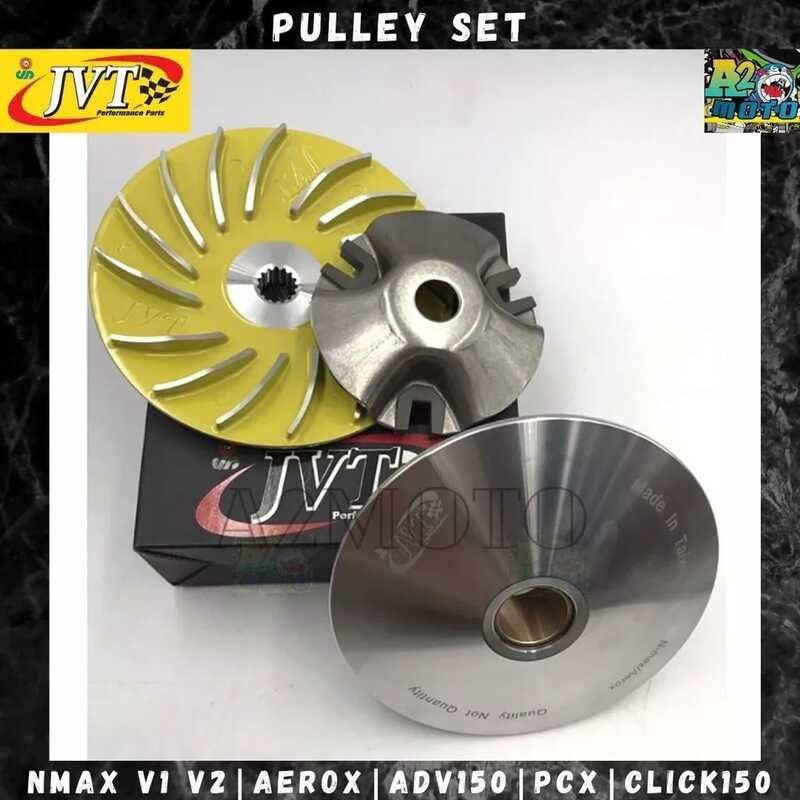 JVT Pulley SET Nmax Aerox V2 V1 Click v1 v2 v3 PCX ADV 150 160 Airblade M3 Gear fazzio Gravis ...