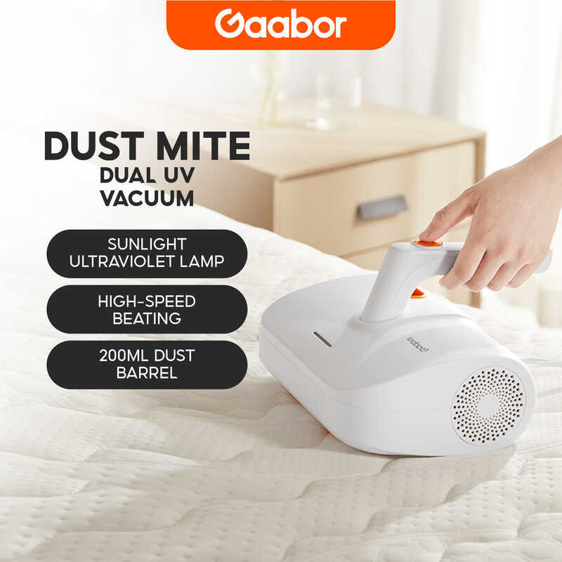 Handheld Gaabor Dust Mite Vacuum Cleaner - Corded Uv Light ...