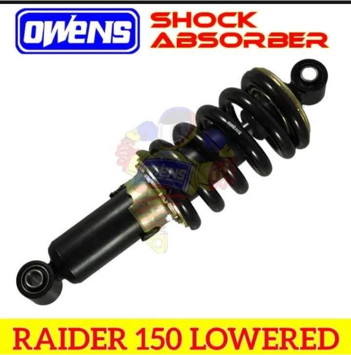 RAIDER 150 SHOCK ABSORBER OWENS LOWERED AND STOCK | Shopee Philippines