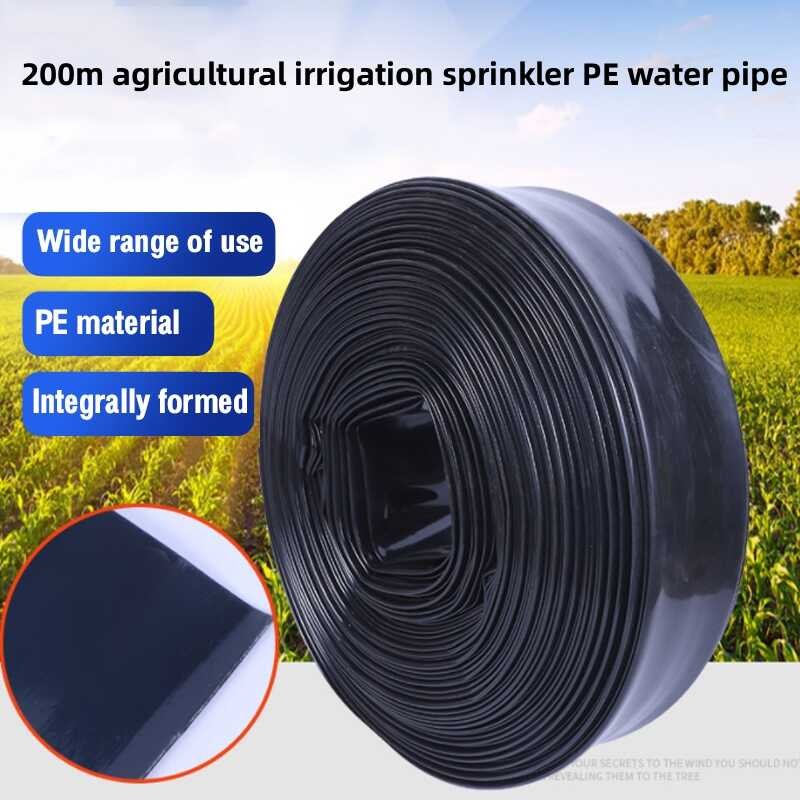 200M Agricultural PE Irrigation Plastic Water Pipe Micro Spray Tape ...
