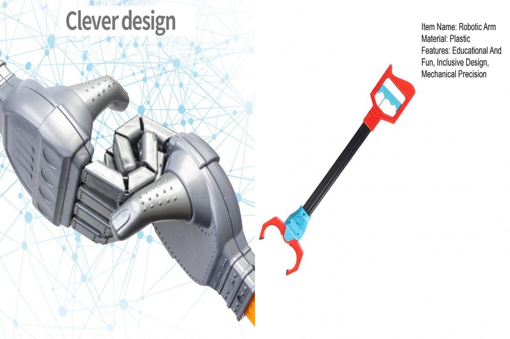 redbuild| Educational Claw Gripper Fun Manipulator Toy Robotic Arm Toy ...