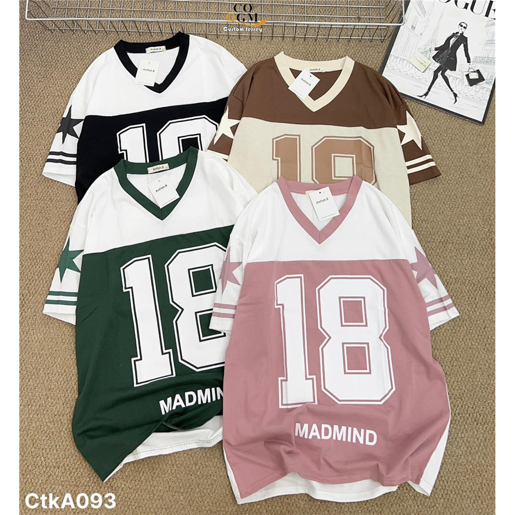 Number 18 Dry T-Shirt Standard Sublimation Korean style Jersey ...