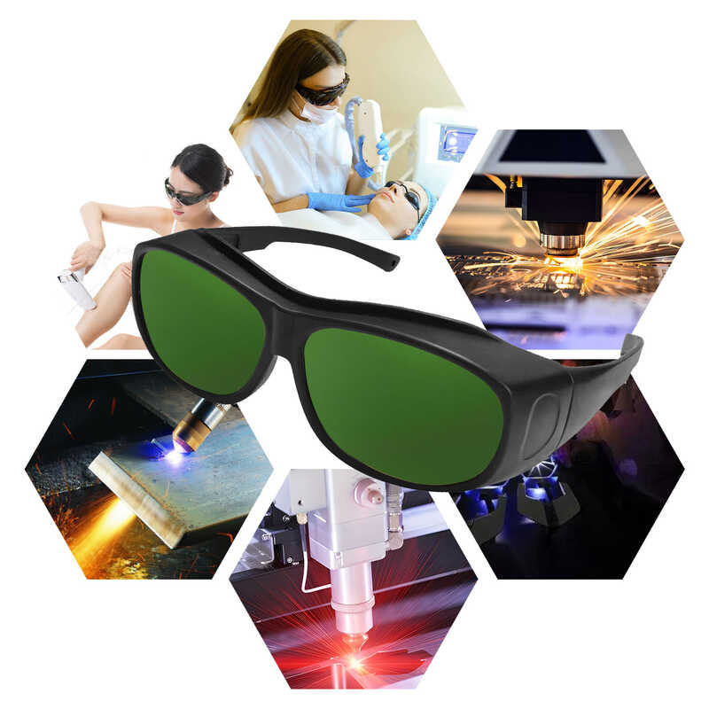 Goggles Laser Eye Protection Smart Glasses Radiation UV IPI IR IPL FPV ...
