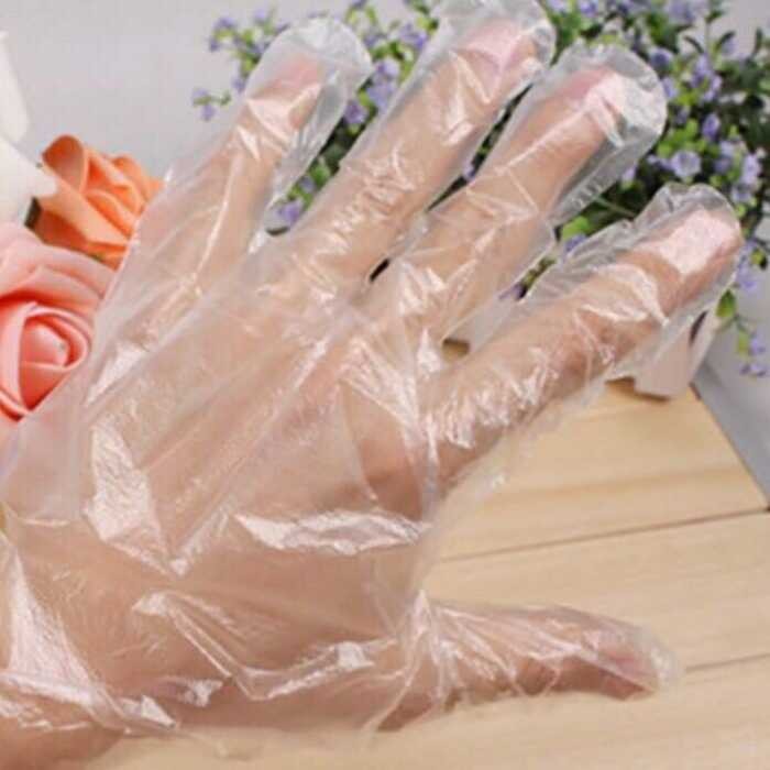 COD Nicola 100 Pcs Disposable Plastic Food Hand Safety Hands Cleaning ...