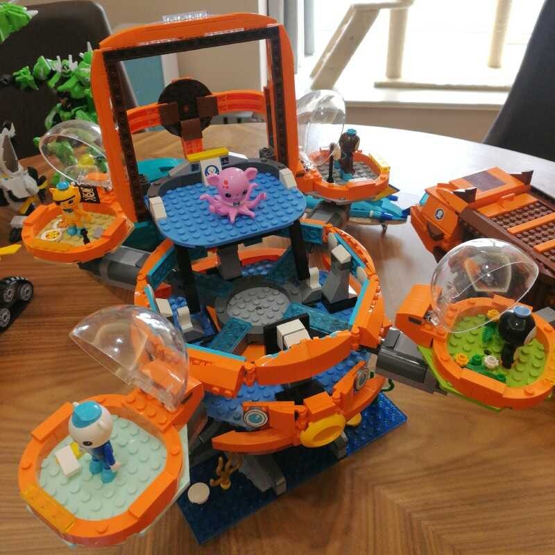 The ENLIGHTEN Octonauts Fortress Series Building Block Ing Compatible ...