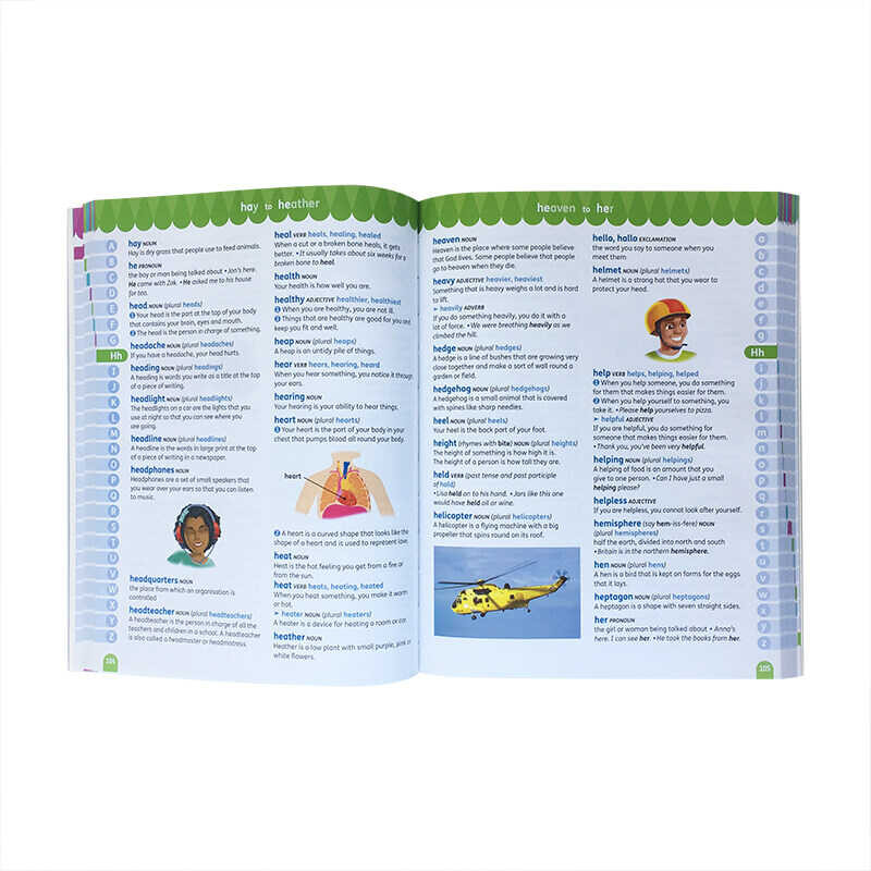 Illustrated Oxford Junior Dictionary Reference Book For Children's ...