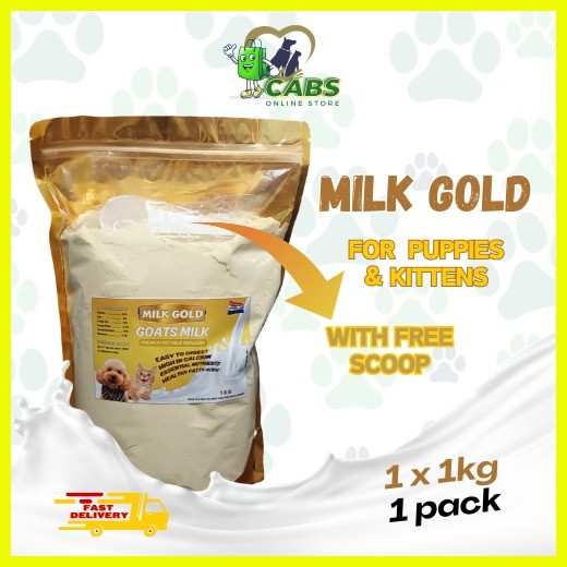 ♨ Milk Gold 1kg,500g,250g goatsmilk (milk replacer for orphaned animals ...