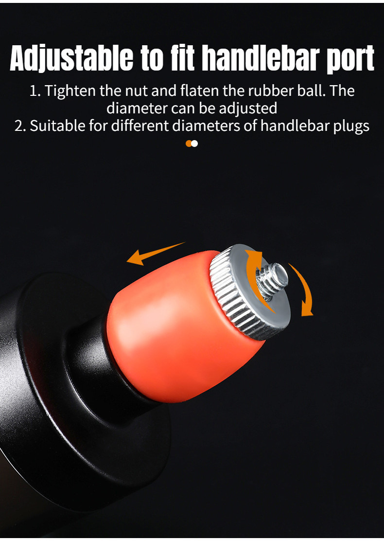 Bike Handle Plug Light with Tire Repair Tool Seven Colors in One ...