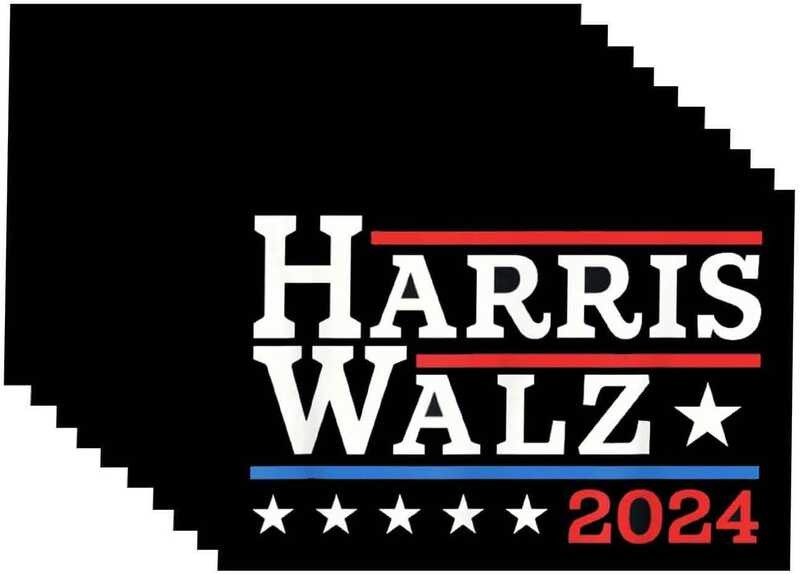 2024 10 Pack Kamala Harris Tim Walz Waltz Presidential Stickers Laptop ...