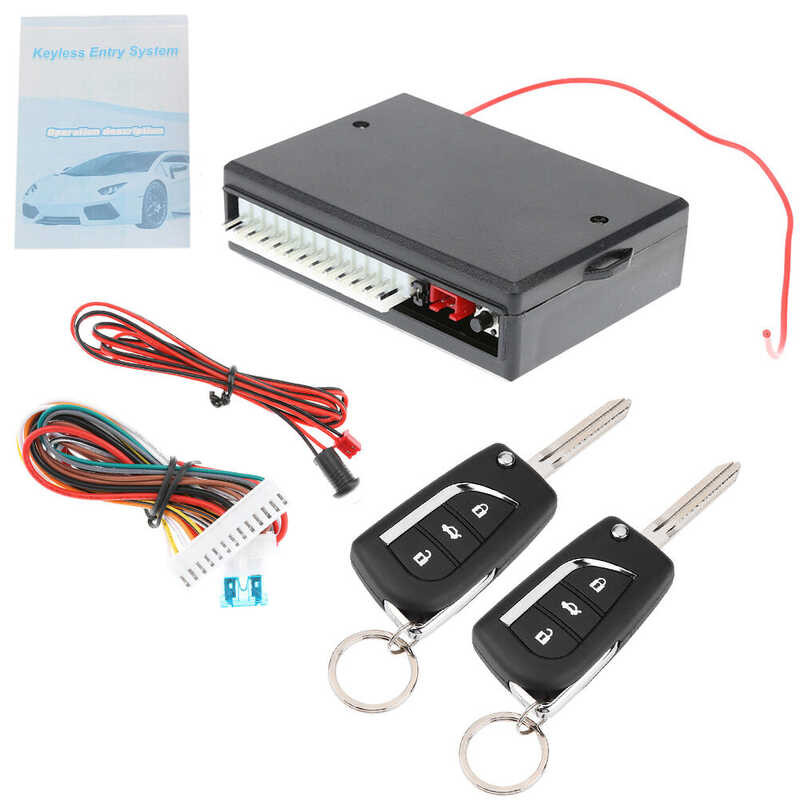 Universal Car Auto Remote Central Kit Vehicle Door Lock Locking Keyless ...