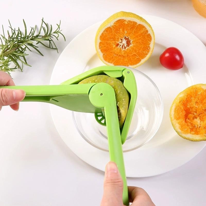 Fruit Manual Juicer Plastic Green Manual Fruit Hand Press Citrus ...