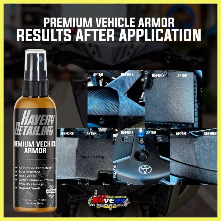 ∆ Xavery Magic Gatas Premium Vehicle Armor Protectant hydrophobic ...
