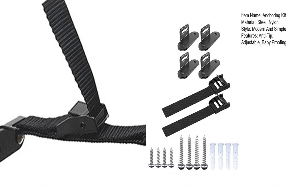 Furniture Wall Anchoring Device Child Safety Furniture Fixator Secure ...