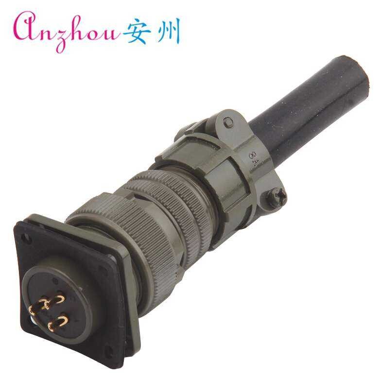 COD ☑☑ 5015 3-pin US Military Standard Aviation Plug MS3106A 16S-10S ...