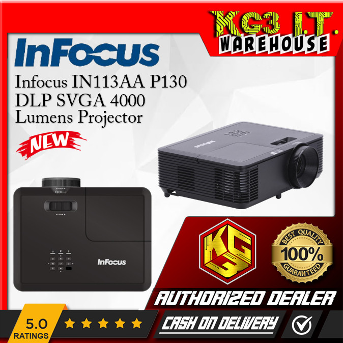 InFocus Projector Genesis Series IN113AA, Texas Instruments DLP, SVGA ...