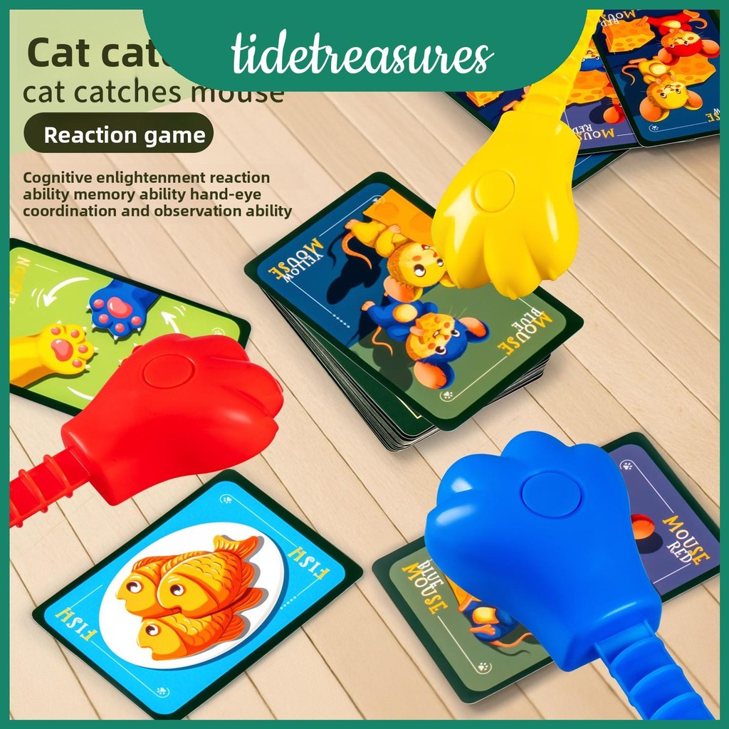 Nonelectric Interactive Puzzle For Kids With Cats Catch Mice Strategy ...