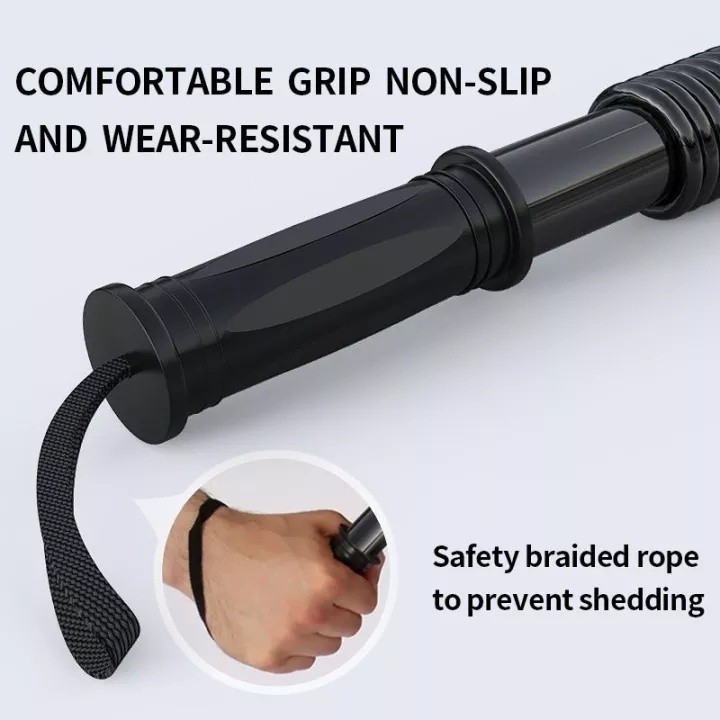 Power Twister Bar Arm Force Rod Spring Forearm Muscle Strengthening ...