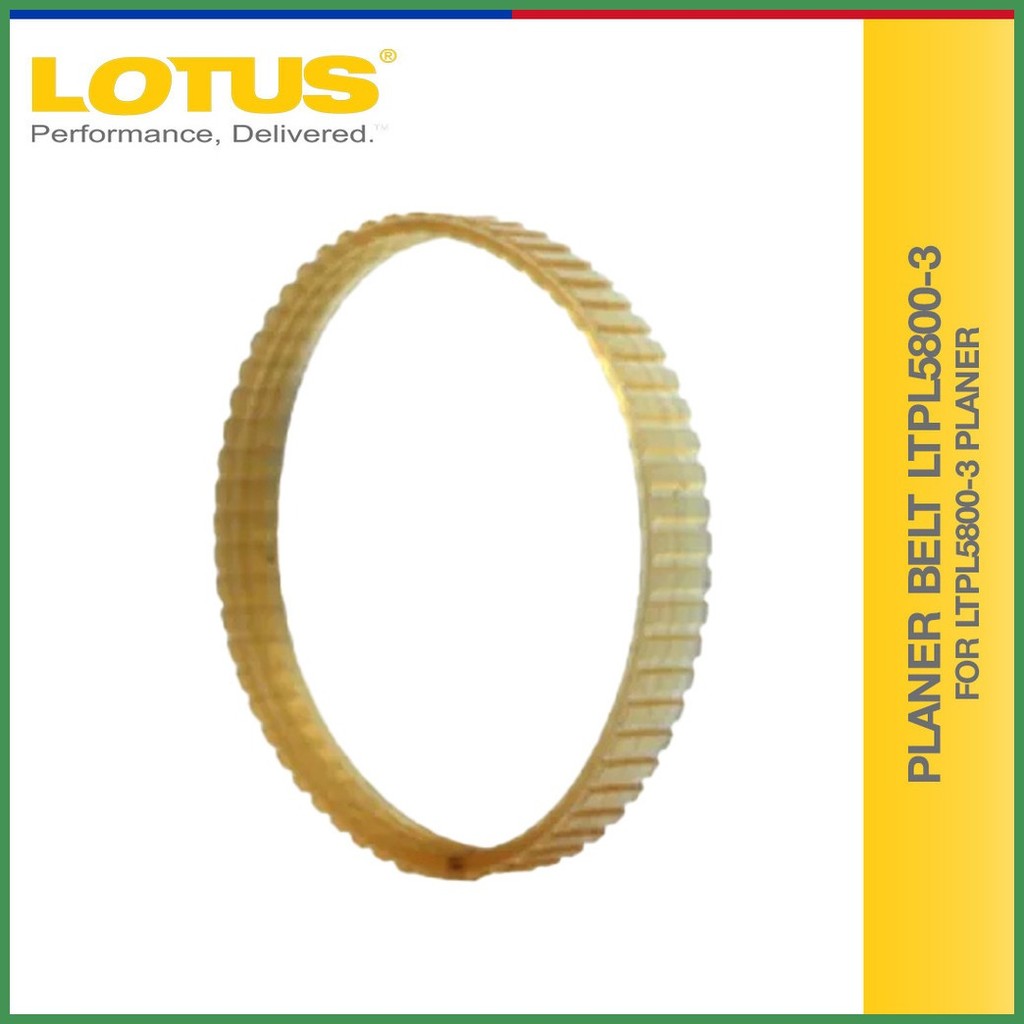 Lotus Planer Belt LTPL5800-3 For Lotus LTPL600X, LTPL5800; Makita 1900B ...