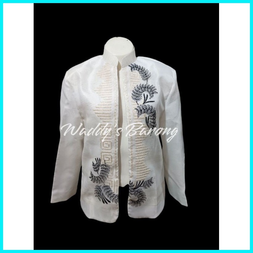 Coat Barong Blazer Pinya Organza (ANY COLOR) | Shopee Philippines