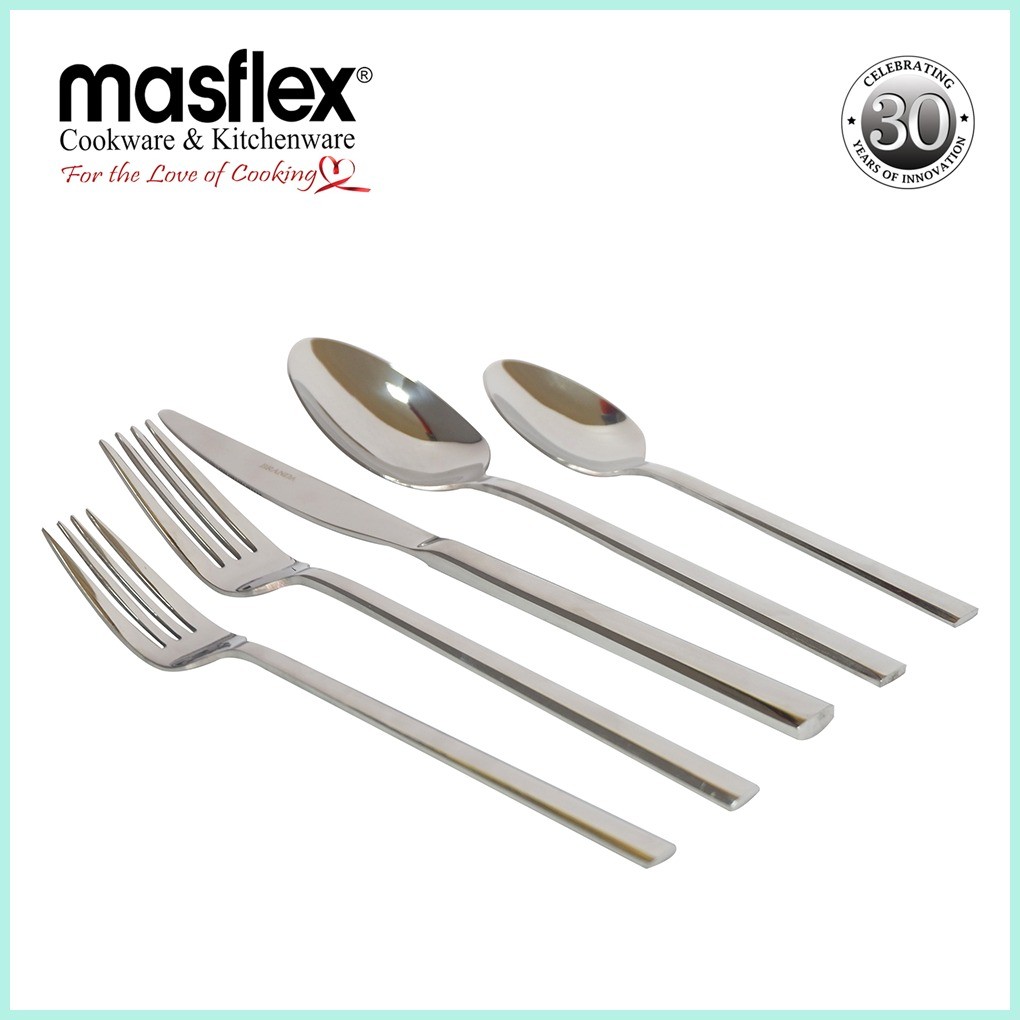 Masflex 20 Piece Flatware Set ( Bernardini) | Shopee Philippines