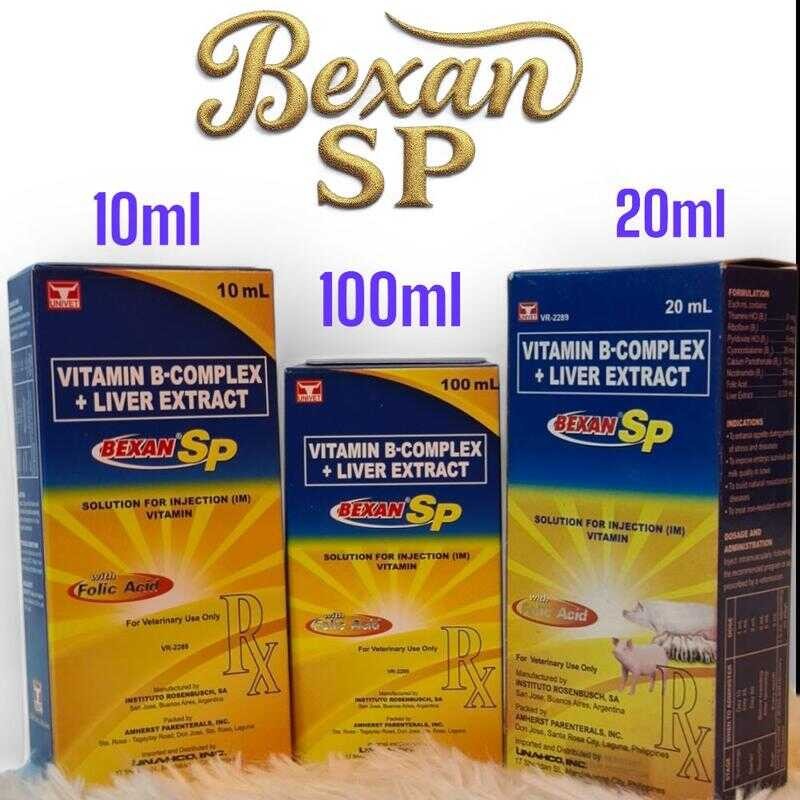 Bexan SP – Vitamin B-Complex + Liver Extract For Gamefowl & Livestock ...