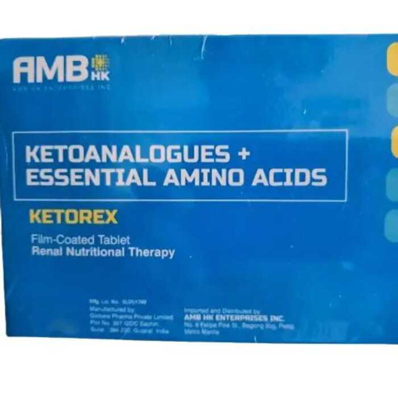 Ketorex 100 Pcs 600M Exd 09 2027 Ketoanalogues Essential Amino Acid C53 ...
