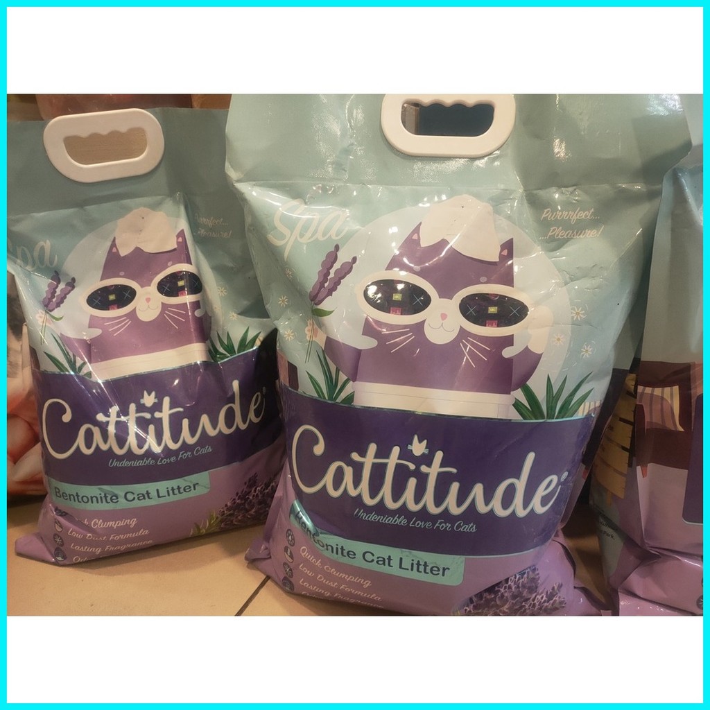 Cattitude Lavender 10 Litter - Undeniable love for cats | Shopee ...