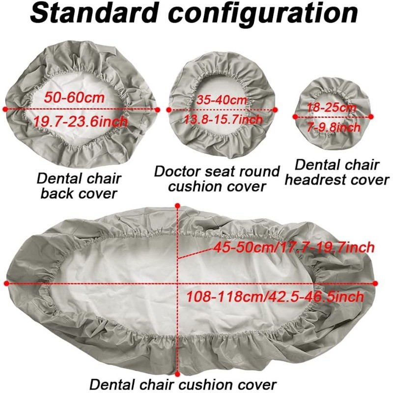 Chair Cover Sleeves Protector Waterproof Dental Unit Cover Dental Unit ...
