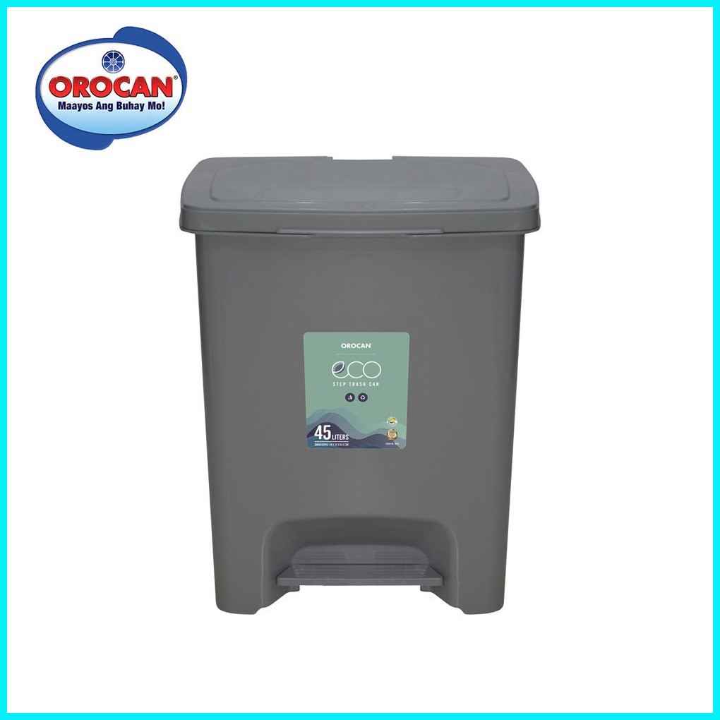 Orocan 8824PA 45 Liters Eco Step Trash Can | Shopee Philippines