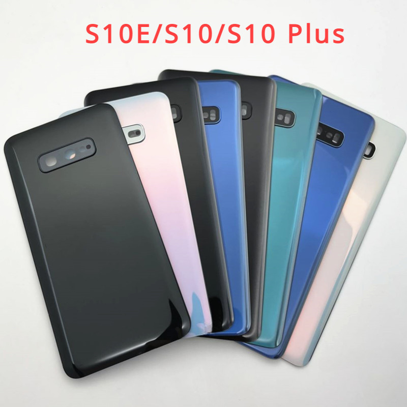 For Samsung Galaxy S10 Plus G975 G973 S10e G970 Glass Back Battery ...