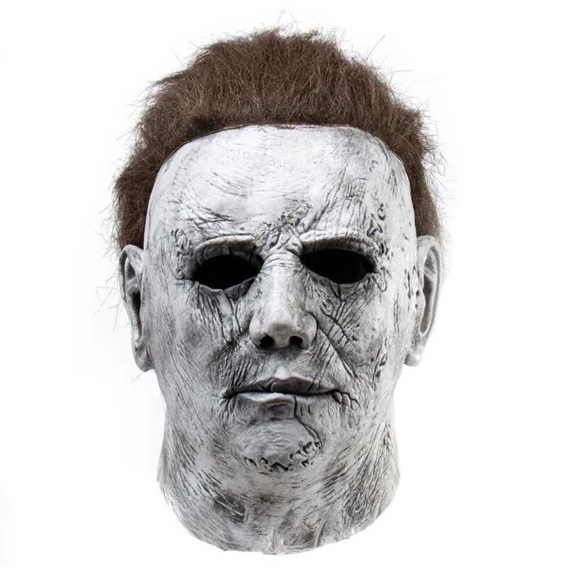 Michael Myers Halloween Killer Mask Cosplay Latex Horror Scary Masks ...