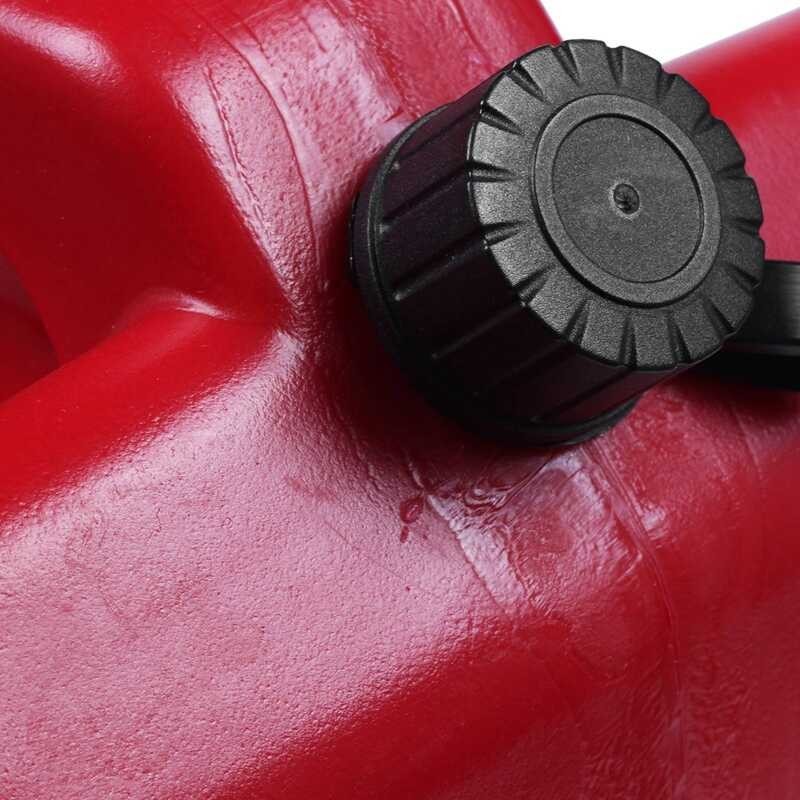 Portable ∮ 3L Fuel Tank Red Gas Cans Spare Petrol Plastic Tan Mount ...