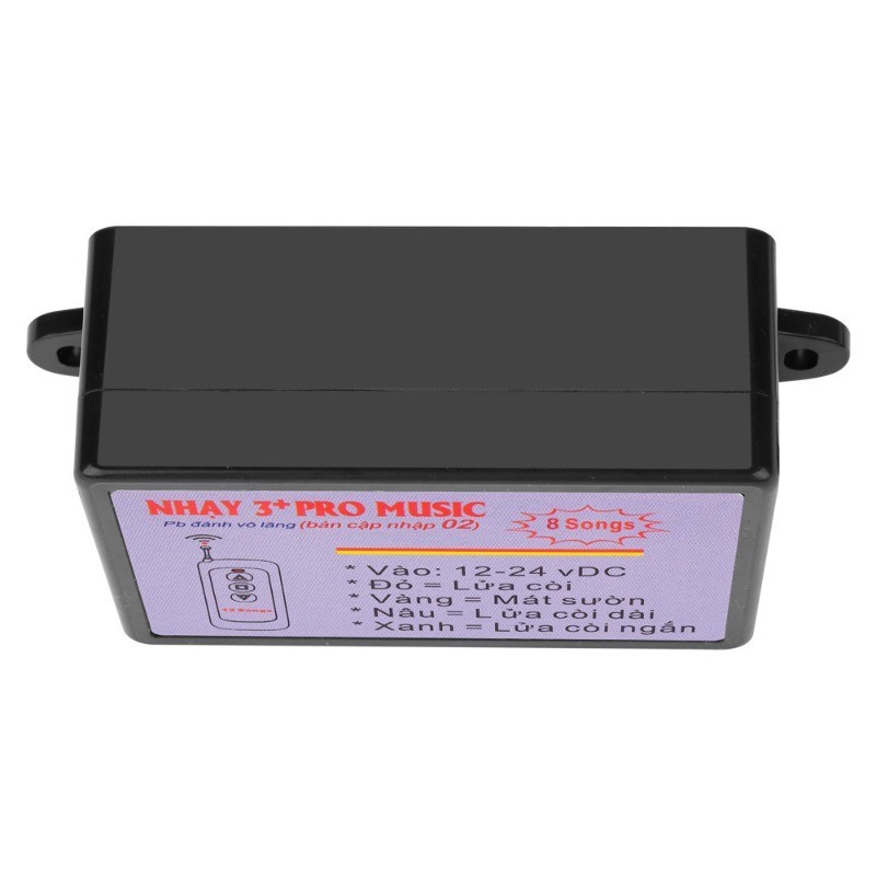 12/24V Eight-tone Control Box Tuning Box Speaker Frequency Controller ...